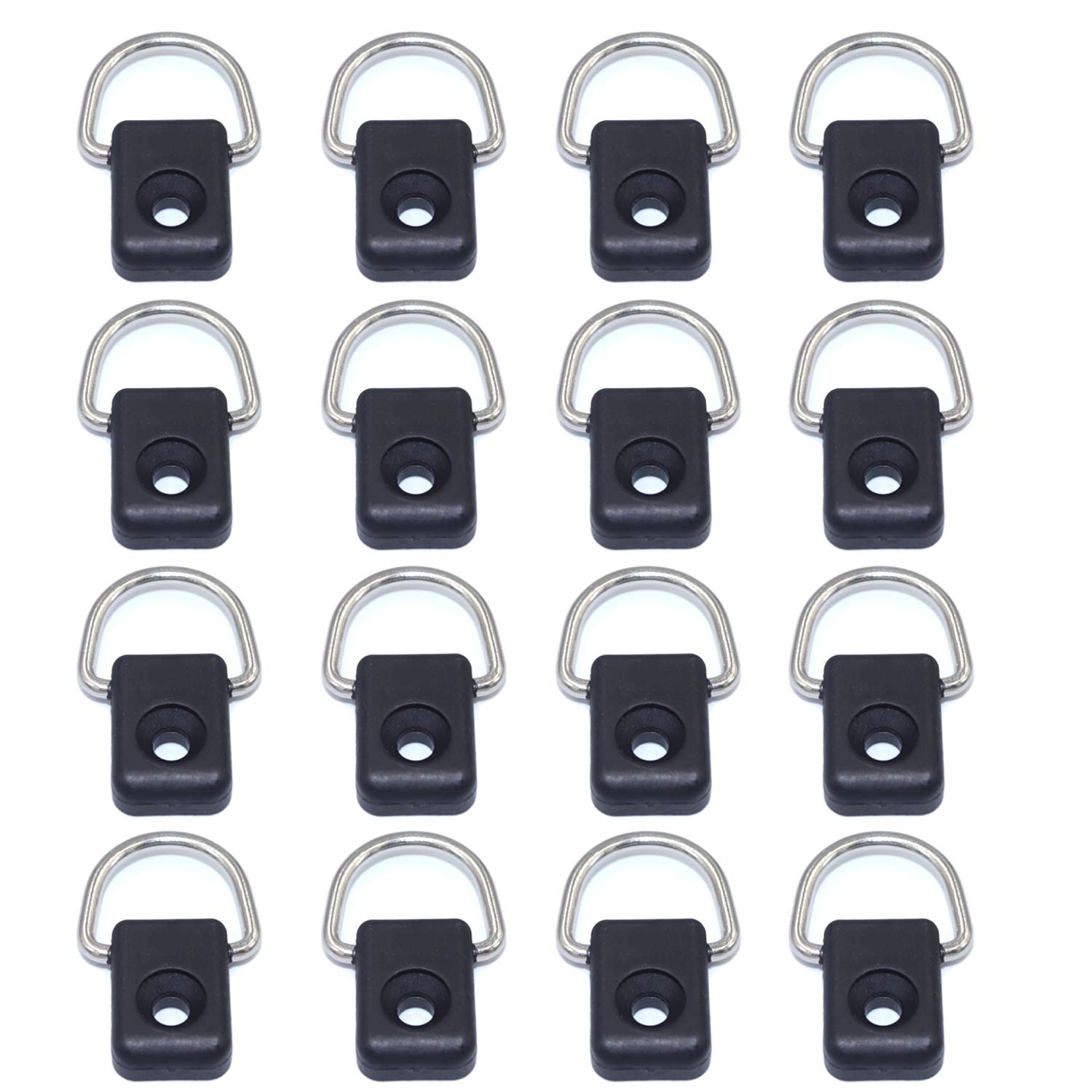 FGen 16pcs D-Type Buckles Backrest Buckles Special Buttons For Kayak Kayak Accessories