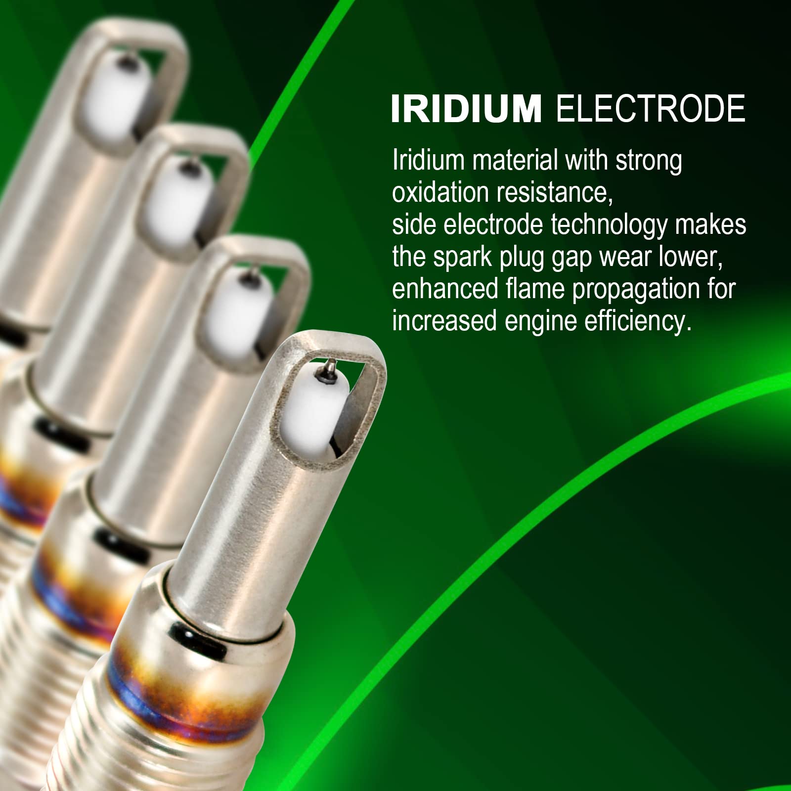 Engine Dancer Triton V8 Engine Iridium Spark Plug SP515 Compatible with 06-08 Explorer 4.6L 05-08 Expedition 5.4L 04-08 F-150 F-250 Super Duty 5.4L 6.8L Mark LT Navigator 5.4L…