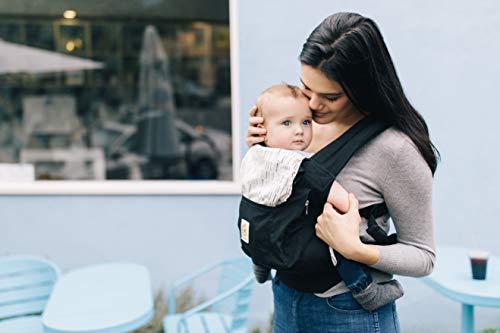 Ergobaby Ergonomic Multi-Position Original Baby Carrier (7-45 Pounds), Black/White