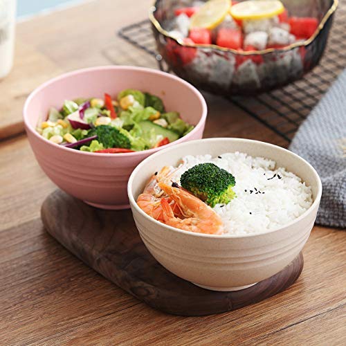 greenandlife Dishwasher & Microwave Safe Wheat Straw Plates,Bowls,Cups Set.