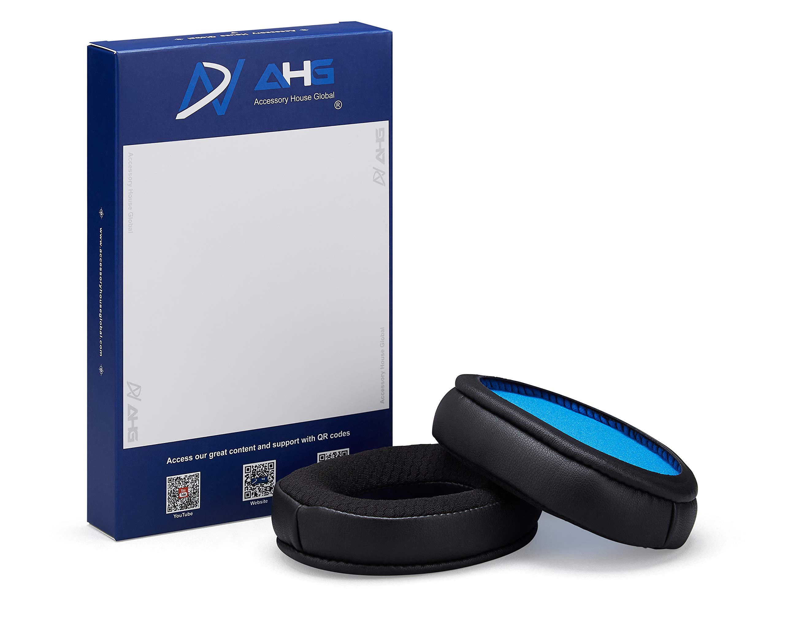 Ear Pads Compatible with Audio Technica ATH-G1, ATH-G1WL Audio Technica ATH-M50X M40X M30X and M20X Headphones. Protein Leather | Soft high-Density Foam | Nylon Mesh | Easy Installation