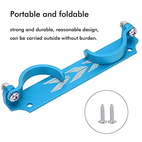 Fishing Tool Box Side Hook, Fishing Tool Box Hook Organizer Fittings Side Fishing Rod Fast Hanging Hooker Supplies(blue)