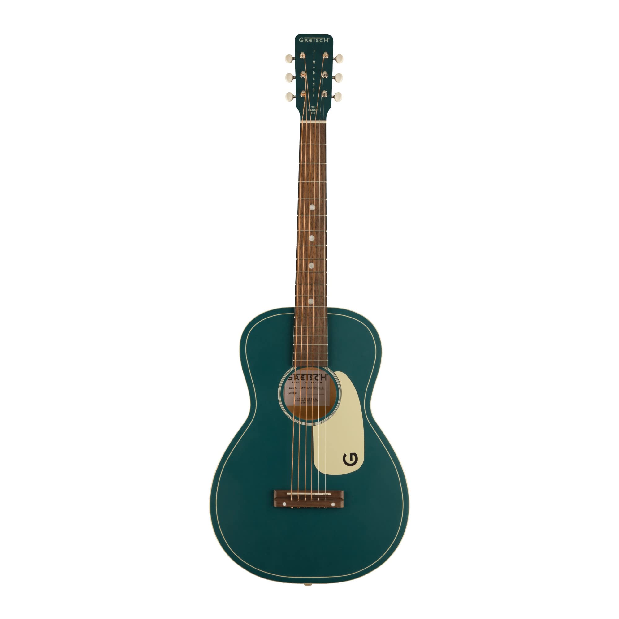 Gretsch G9500 Limited Edition Jim Dandy 6-String Acoustic Guitar with Basswood Black Walnut Fingerboard (Right-Handed, Nocturne Blue)