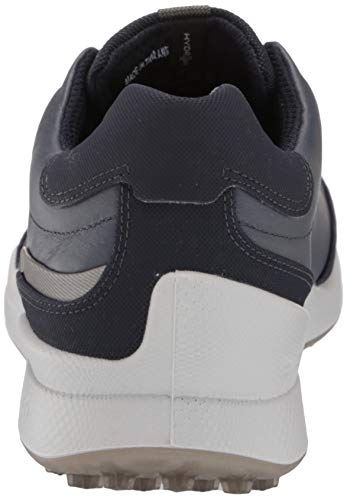 ECCO Men's Biom Hybrid Hydromax Water-Resistant Golf Shoe, Ombre/Buffed Silver/Night Sky, 9-9.5