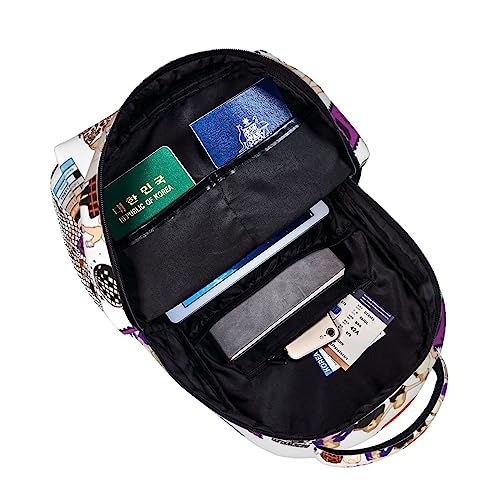 OLDX Taylor Music Swift Printed Backpackreputation Music Album Casual Backpack Cartoon Taylor Poster Backpack Lightweight Large Capacity Travel Laptop Backpack Taylor Fan Birthday Gift
