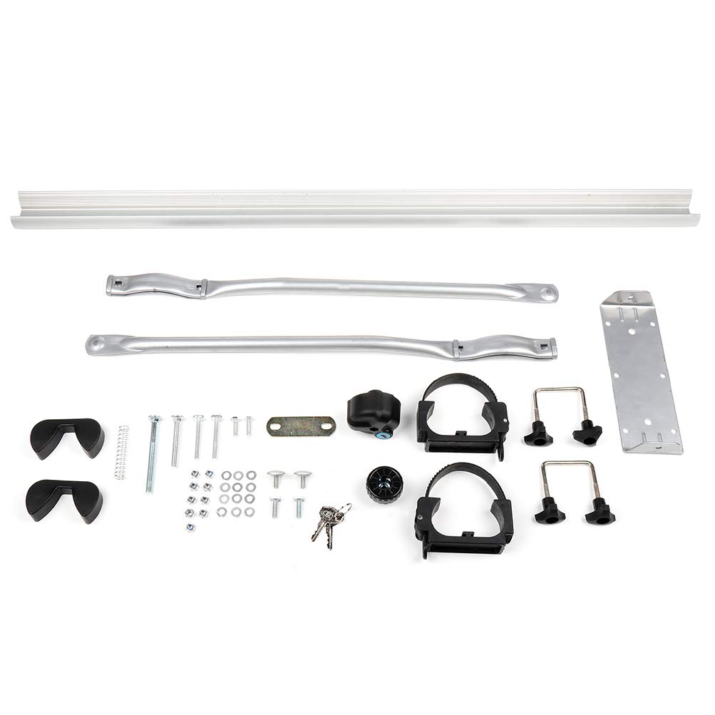 ECCPP Bike Roof Carrier Mounted on Car SUV Trunk Crossbar Universal Bike Rack For 1 Bike with Locking System-1 PC