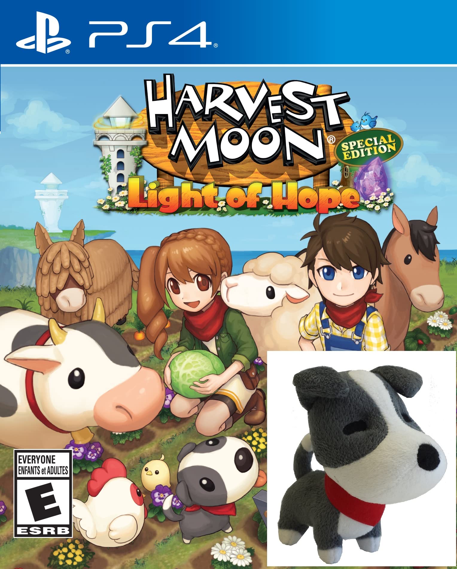 Harvest Moon Light of Hope Plus Bonus Dog Plushie