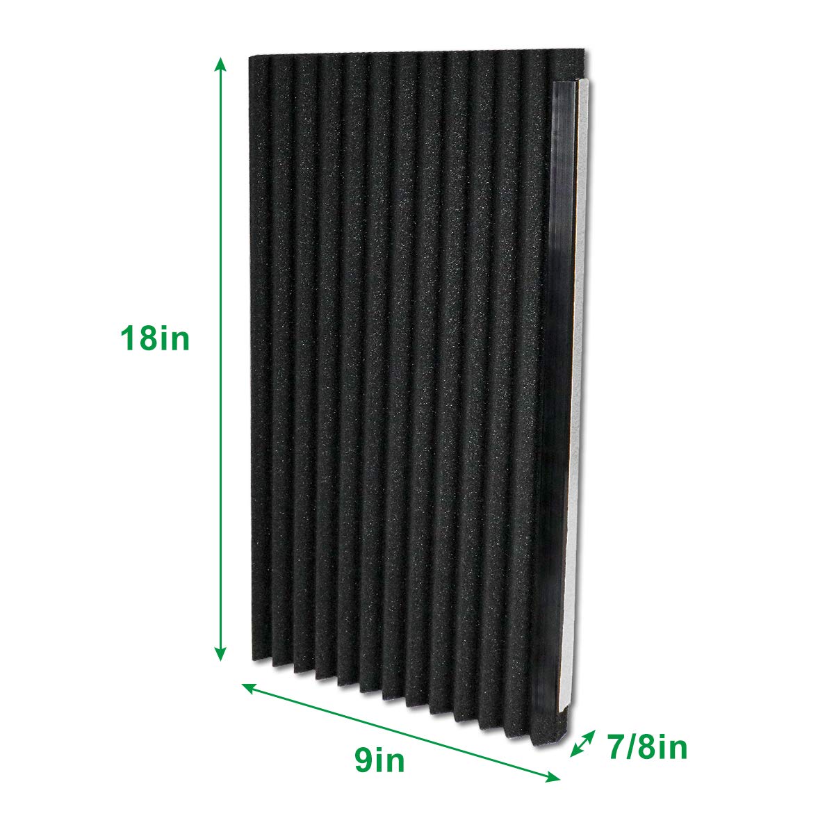 Forestchill Window Air Conditioner Insulated Side Panels, AC Surround Insulation Side Panel Kit, 18in x 9in x 7/8in