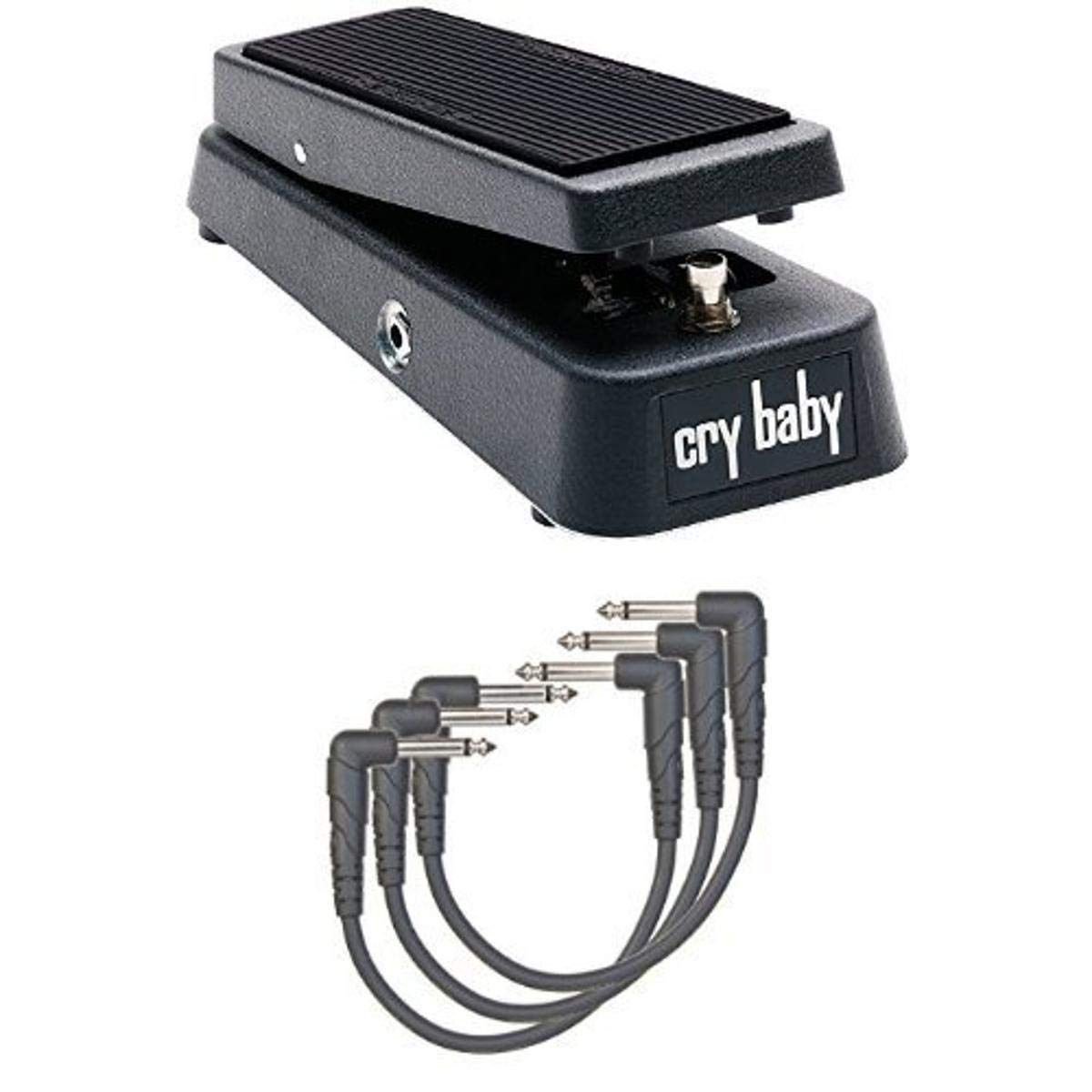 Dunlop GCB95 Cry Baby Wah Guitar Effects Pedal with instrument cable