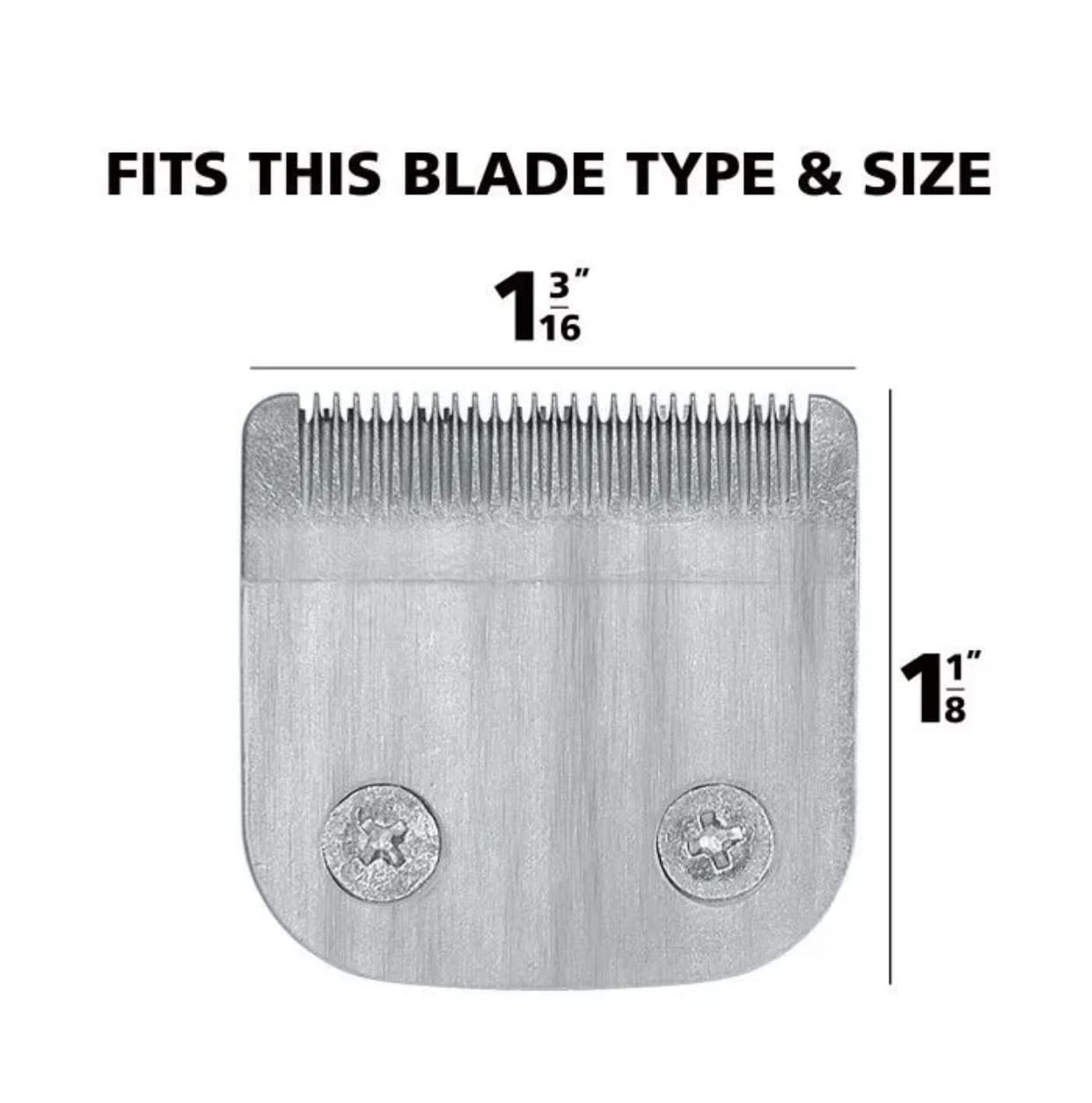 Wall Replacement 10 Setting Position Adjustable Guard Guide Comb 12mm - 21mm Standard Blade 59300 for Wahl All in One Lithium Ion Beard Trimmer (See Details Compatible Models)