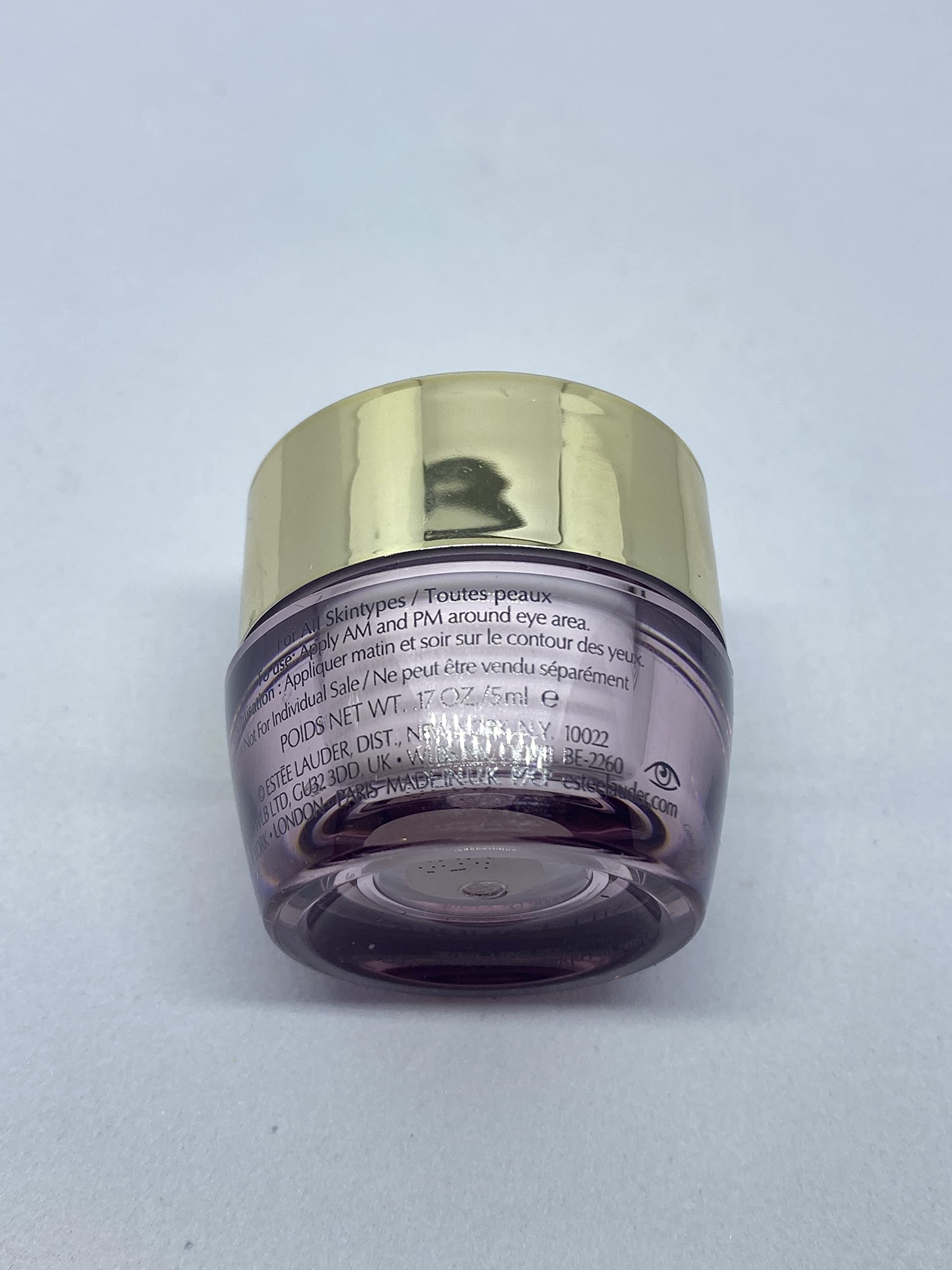 Estee Lauder Resilience Multi-Effect Tri-Peptide Eye Creme, 0.17 oz / 5 ml, Sample Travel Size Mini