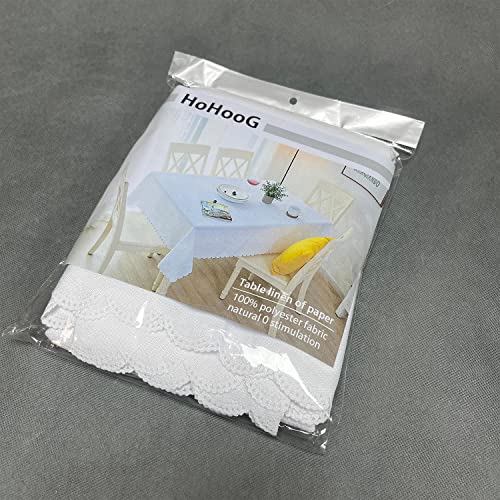 HoHooG Table linen of paper, White