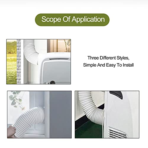 Portable Air Conditioner Exhaust Hose Coupler,Coupling,Window Adapter, 6.69inch KYR-35 Tube Connector Mobile Air Conditioning Accessories (6.69" Mobile Air Conditioning Coupler)
