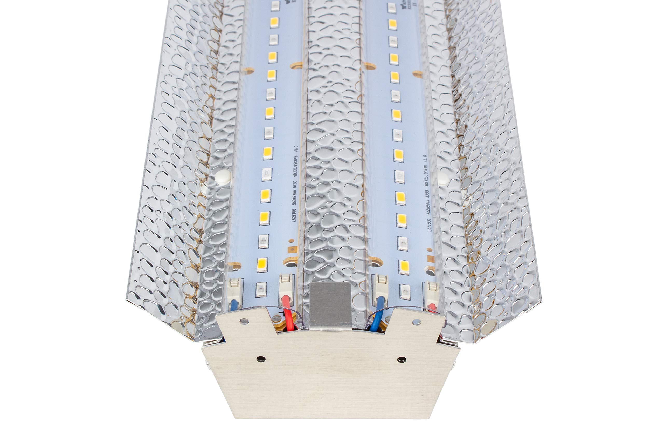 Durolux DLED822SVG 50W LED Grow Light - Over 50% EnergySaving! (2 FT, Red White Blue - Veg & General Growing)