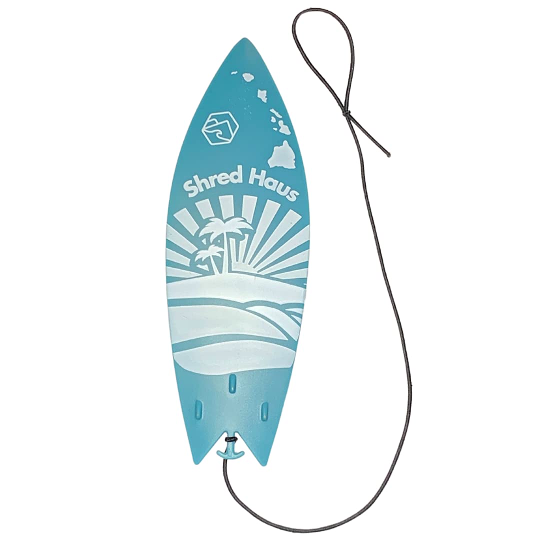 Hawker & Watts Shred Haus Finger Surfboard | Toy Finger Surf Board | Surf The Wind | Mini Surfboard for Kids Teens Adults | Surf