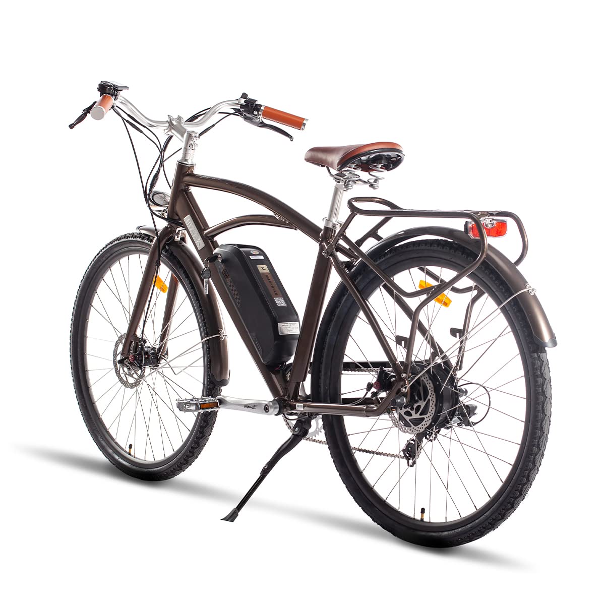 Electric Bike for Adults 28" Vintage Electric Bicycle 28mph 50+Miles City Commuter Urban Ebike 500W Powerful Motor Removable Large Battery 7-Speed UL