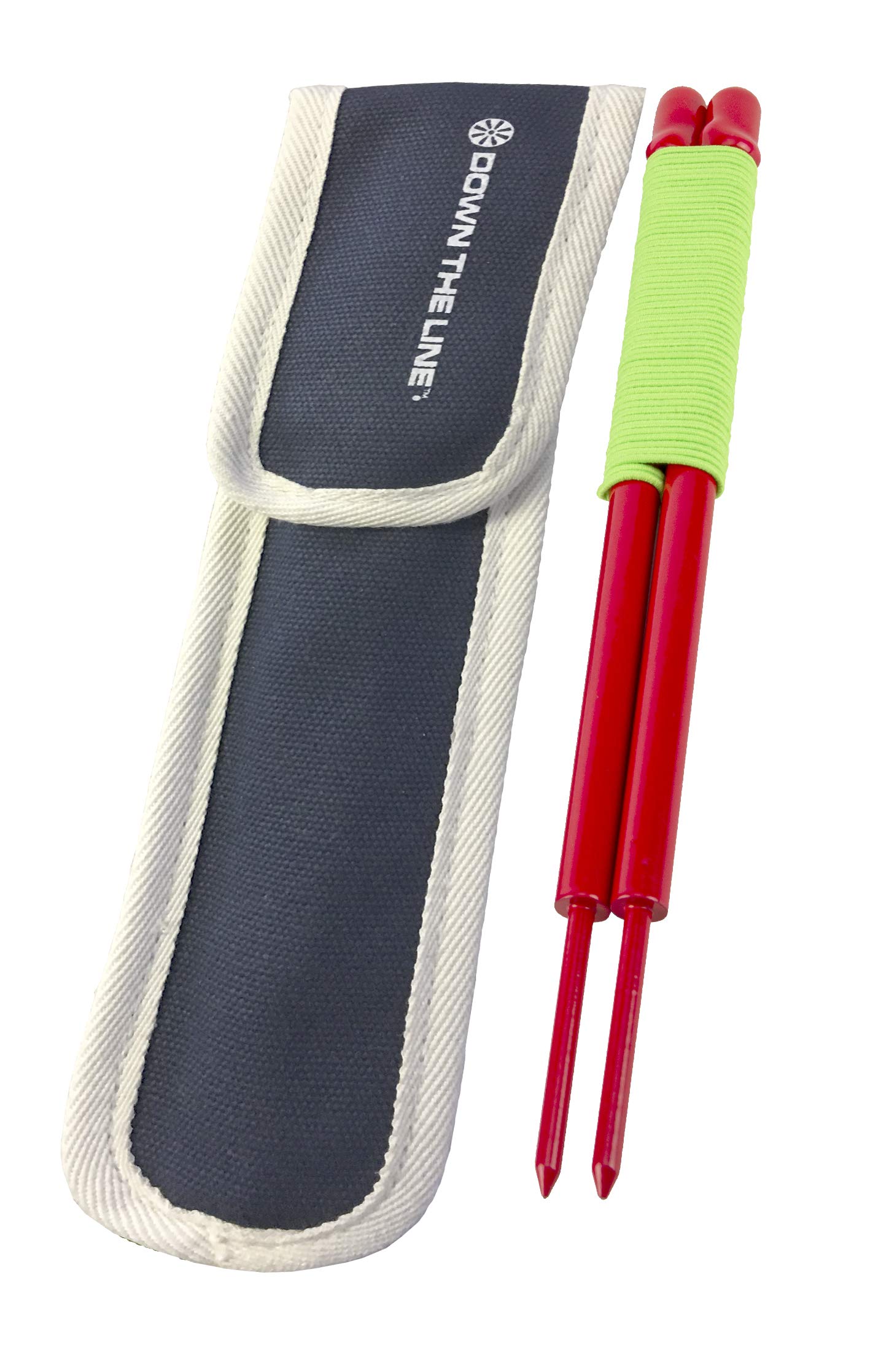 GoSports Down the Line 10 ft Putting String Guide - Golf Alignment Training Aid, Master Straight and Breaking Putts, Green