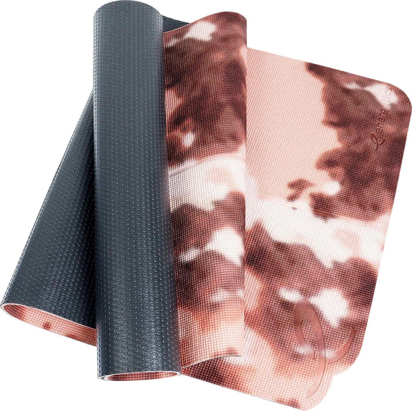 Energetics Yoga_410526 Fitness Mats, Rose/Black, One Size