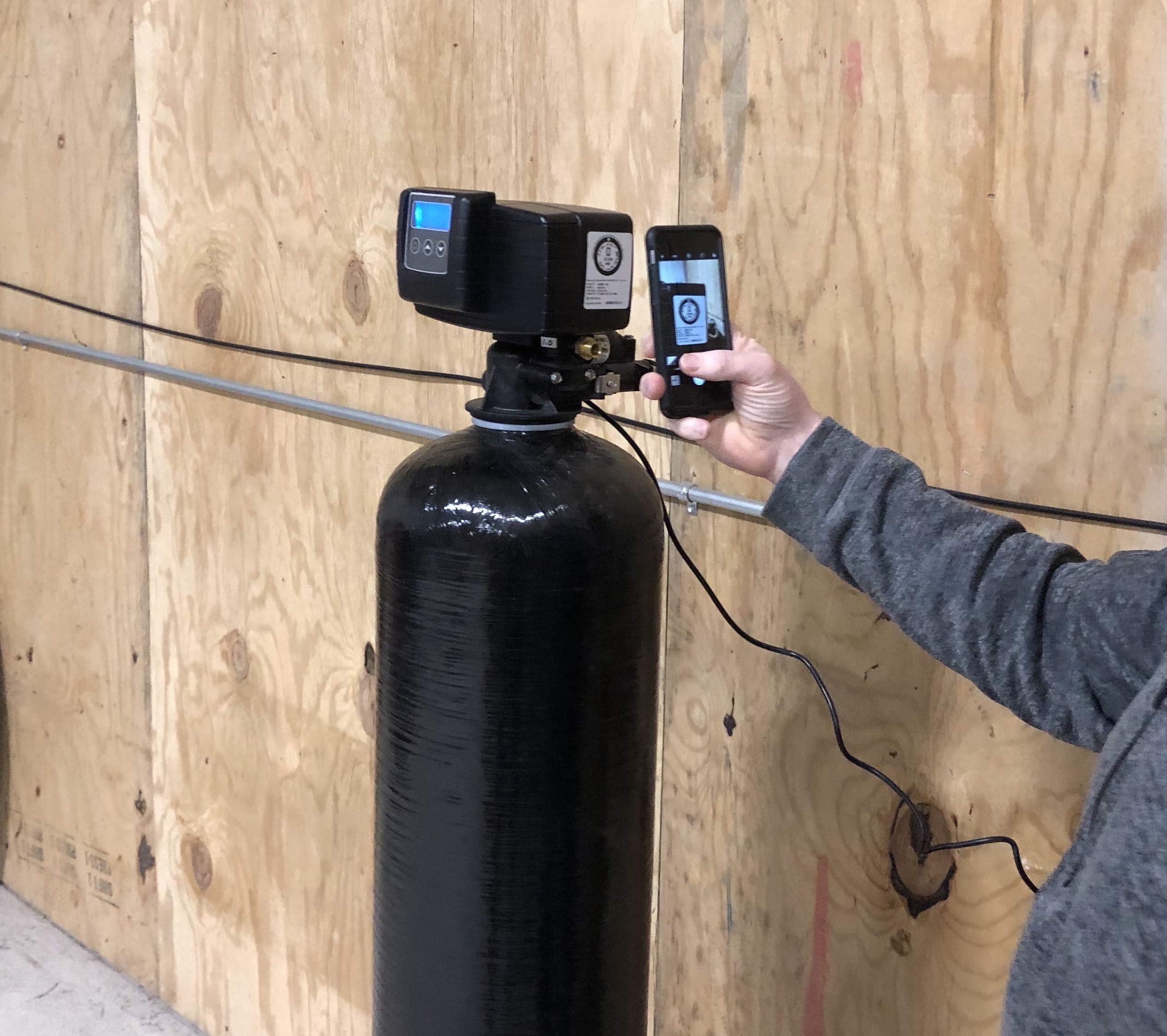 Fleck 5600 SXT Metered Softener 48,000 Grain and Reverse Osmosis System (48,000 Grain 3/4 Inch Bypass)