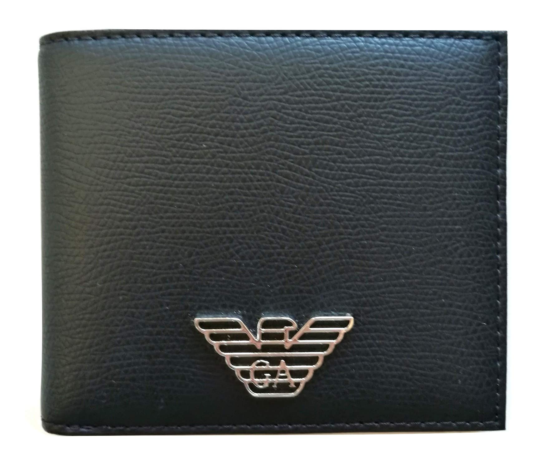 Emporio Armani Plain PVC Wallet Black One Size