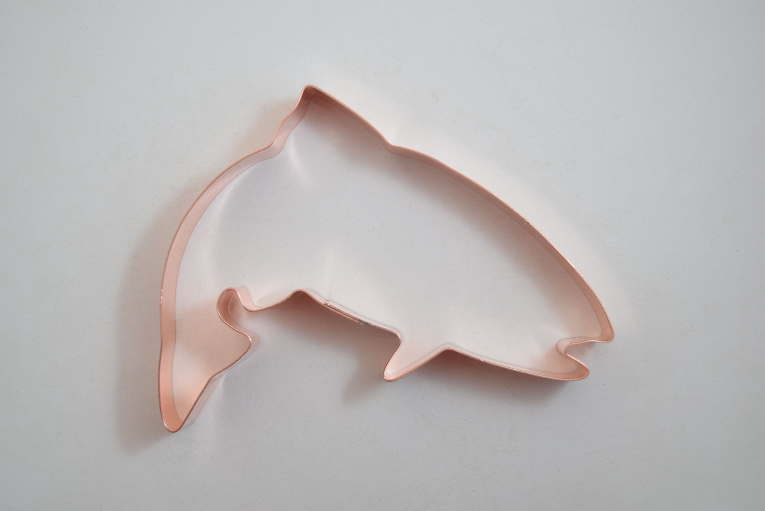 Jumping Trout Copper Cookie Cutter
