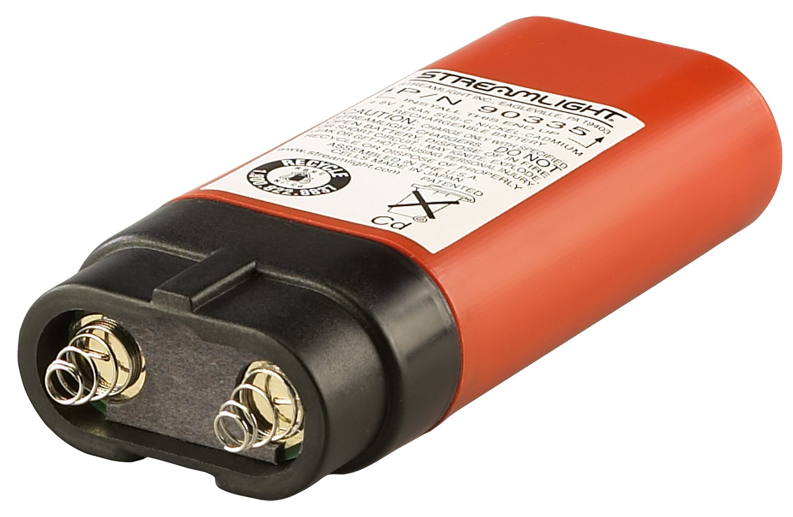 Streamlight 91751 Knucklehead HAZ-LO Rechargeable Spot Light, Orange - 150 Lumens