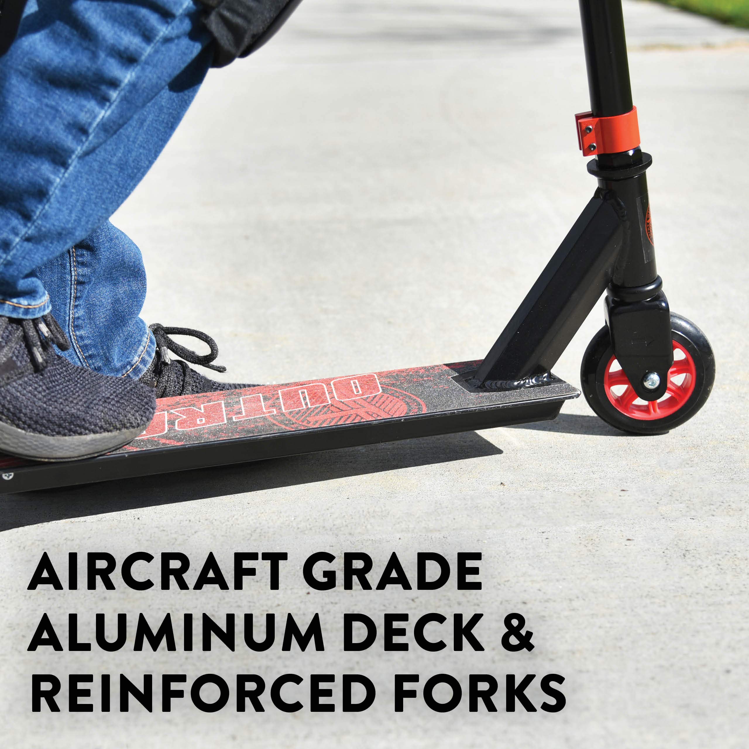 Flybar Outrage Pro Stunt Scooter (Black)
