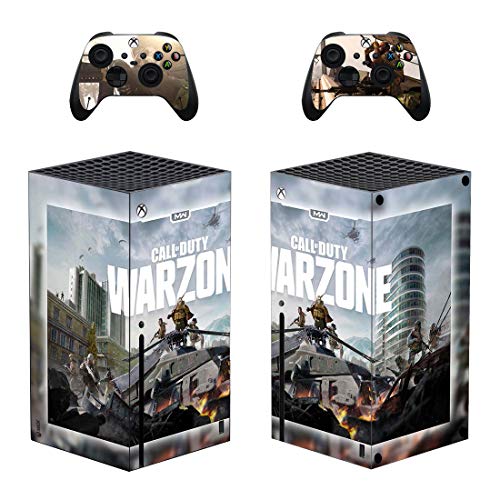 FELIPE SEIJI KUBA Xbox Series X Skin Set Vinyl Decal Skin Stickers Protective for Xbox Series X Console Kinect 2 Controllers - FPS GAME SERIES