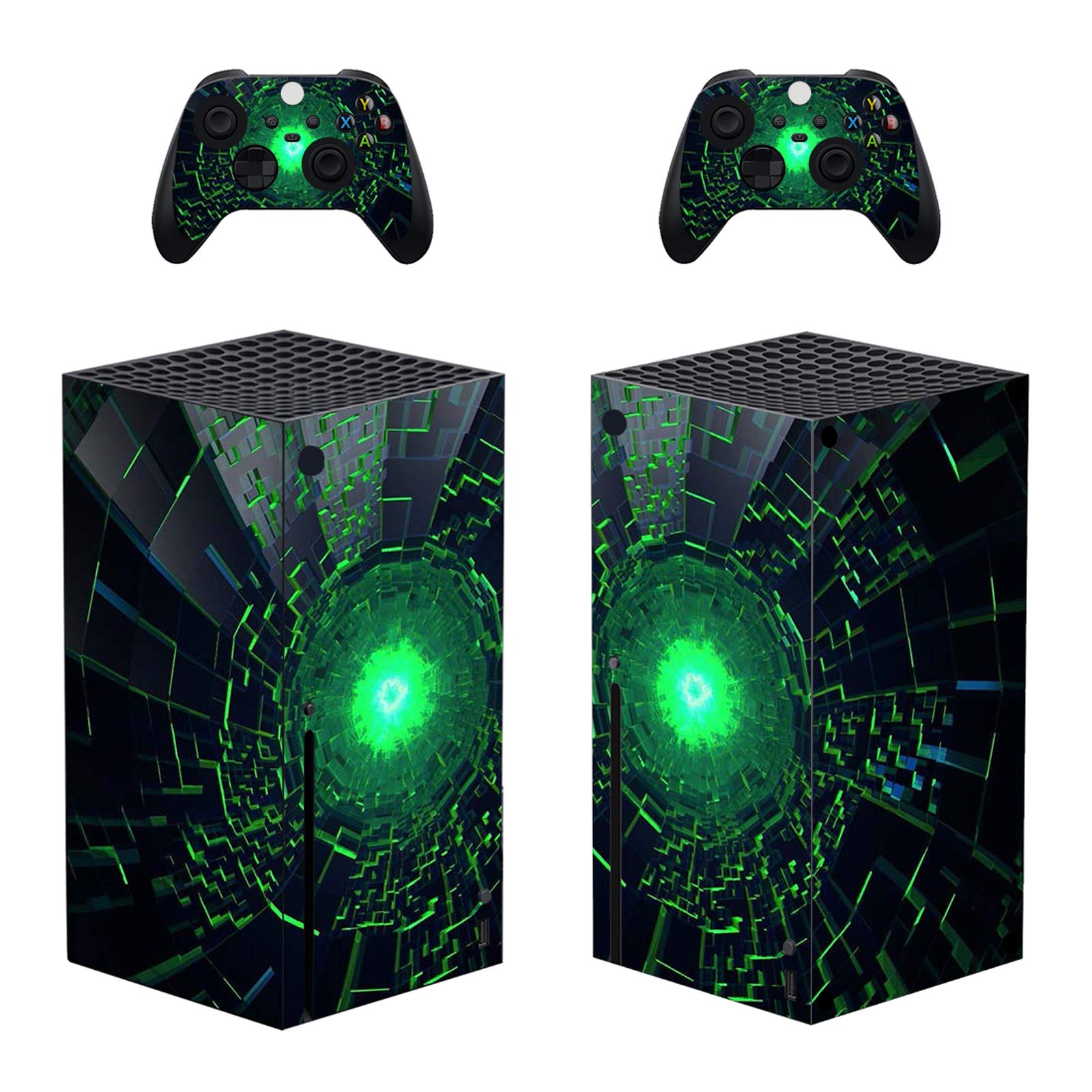gotor Vinyl Skin Decal Sticker Cover Wraps for Xbox Series X Console and Controller Skins (Xbox Series X, 24)