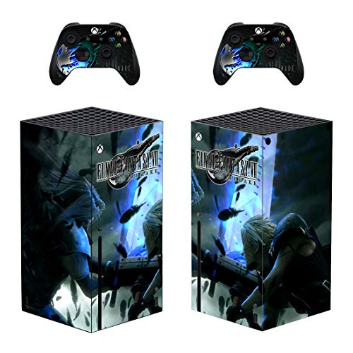 FELIPE SEIJI KUBA Vinyl Skin Sticker Cover Decal for Microsoft Xbox Series X Console and Remote Controllers RPG Game HD Printing