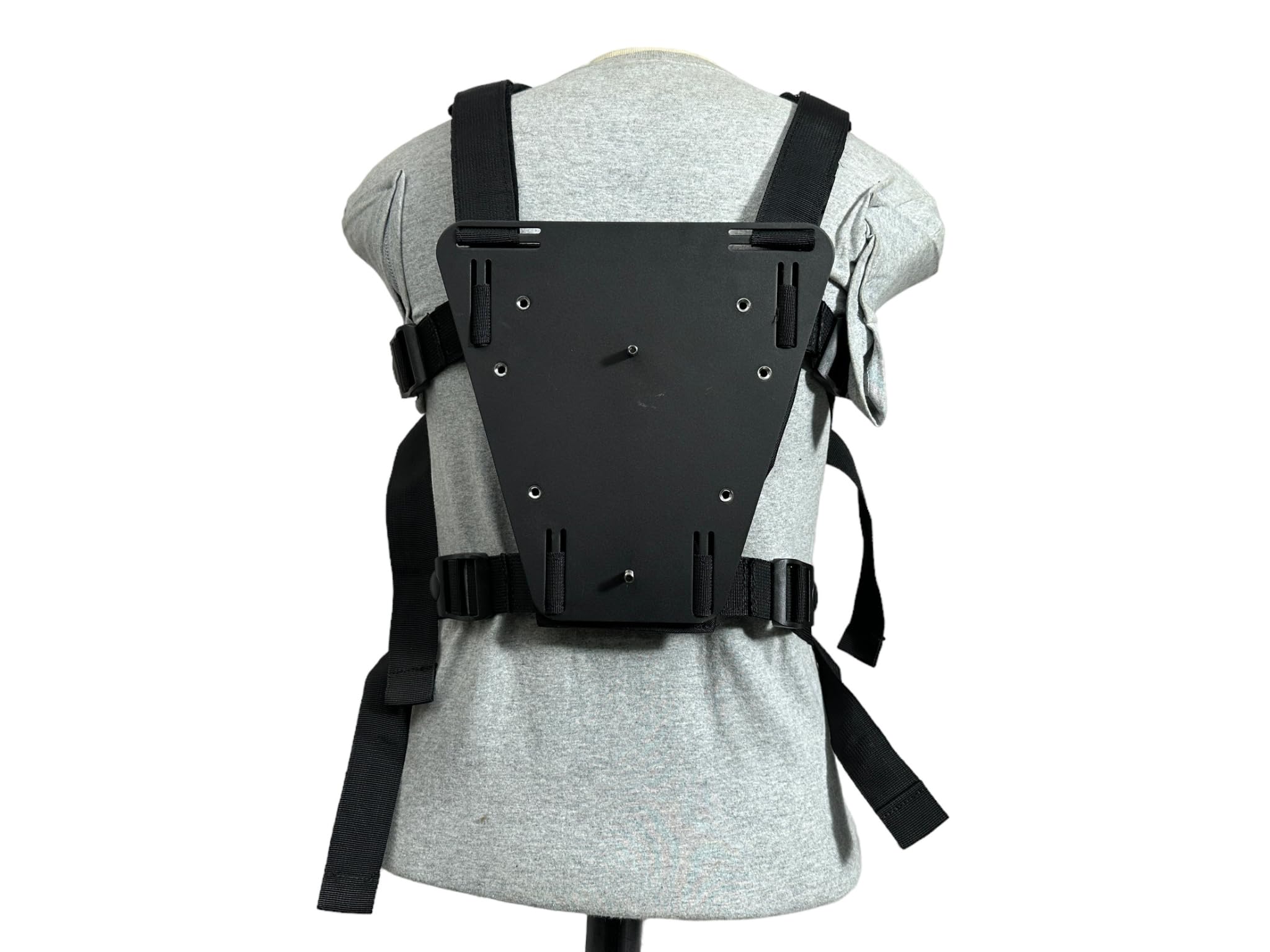 Glide Gear SNC100 Video Camera Snorricam 3rd Person DSLR Vest Hands-Free Front and Rear Body Camera Mount Harness - 1.5kg Payload - Ideal for POV and Third-Person Shooting Angles
