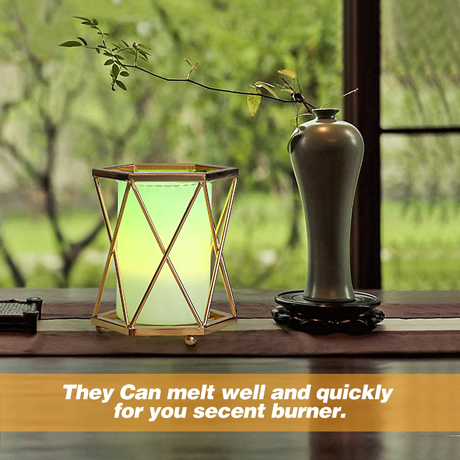 ETwinCoo Wax Warmer Light Bulbs, G50 25 Watt for Full Size Scentsy Warmers, G16.5 Globe E12 Base Clear - Long Life-Span and Melt Wax Fast, 120 Volt (6 Pack)