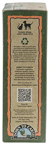 Down to Earth All Natural Shrimp Meal Fertilizer Mix 6-6-0, 2 lb