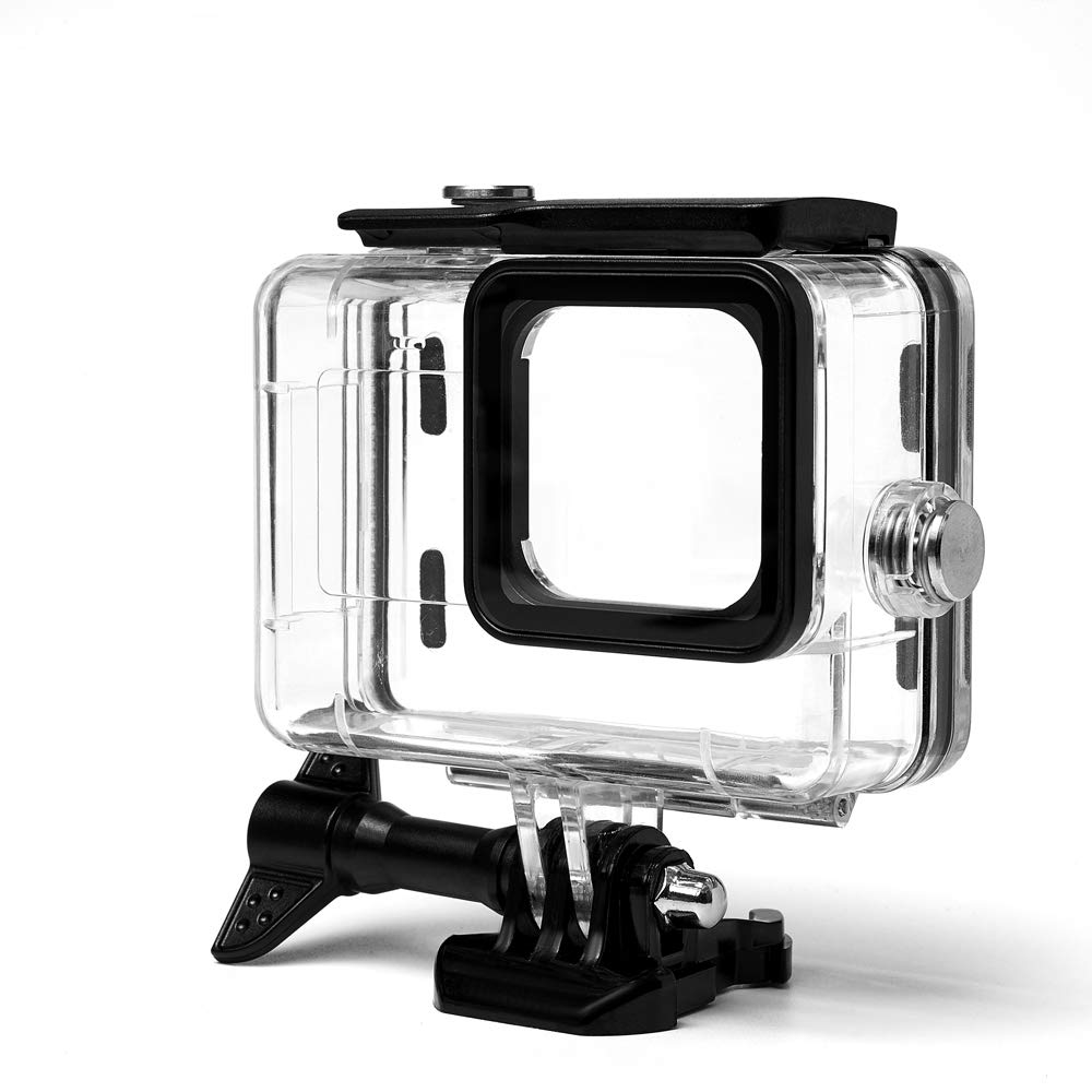 F1TP Waterproof Case for GoPro Hero 10/9 Black Action Camera , 60M/196Ft Protective Underwater Diving Shell Accessories with Mount Base and Thumbscrew.