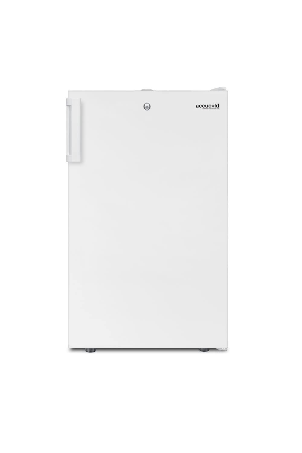 Summit Appliance FS407LW 20' wide counter height manual defrost all-freezer with lock, for general purpose use