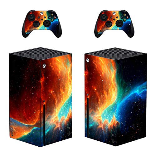 FELIPE SEIJI KUBA Xbox Series X Skin Set Vinyl Decal Skin Stickers Protective for Xbox Series X Console Kinect 2 Controllers - multi color
