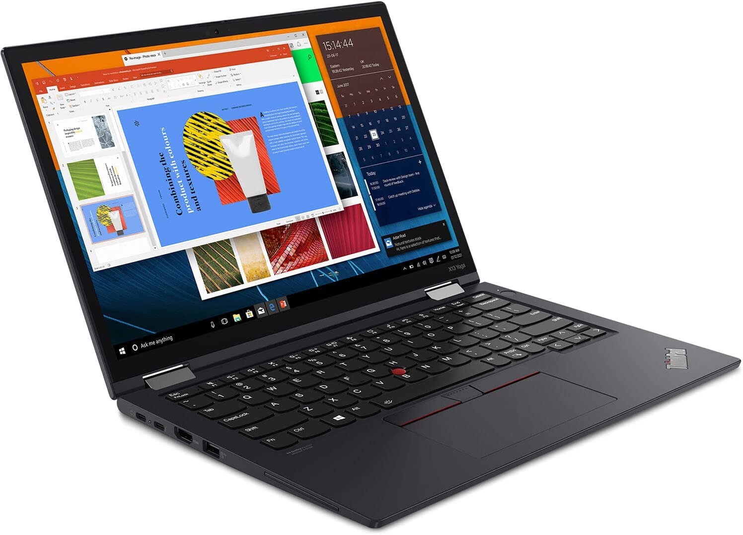 Lenovo Latest ThinkPad X13 Yoga Gern 2, 13.3" 2K (2560x1600) IPS, Touchscreen, i7-1165G7, 16GB DDR4, 1TB SSD, Intel Iris Xe Graphics, Integrated Pen, Weigh 2.65 lbs, Win 10 Pro - Black