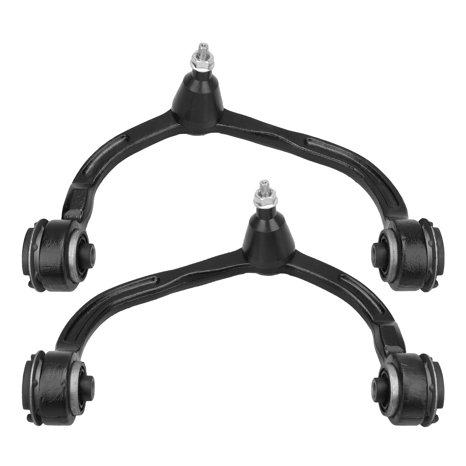DRIVESTAR K80712 K80713 Front Upper Control Arms with Ball Joint Bushing, fit 2003 2004 for Ford Expedition