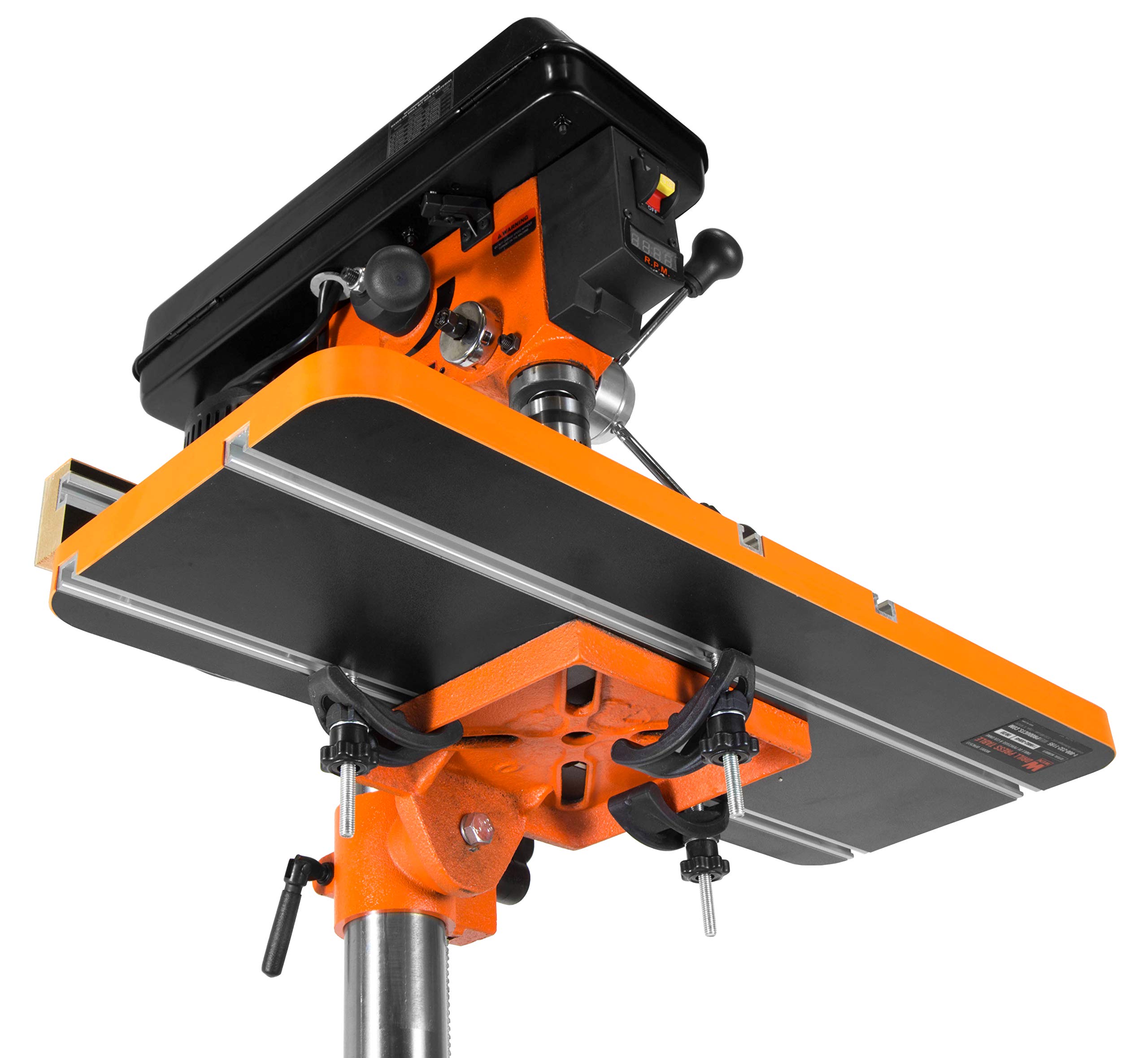 WEN DPA2513 24-by-12-Inch Drill Press Table with an Adjustable Fence and Stop Block