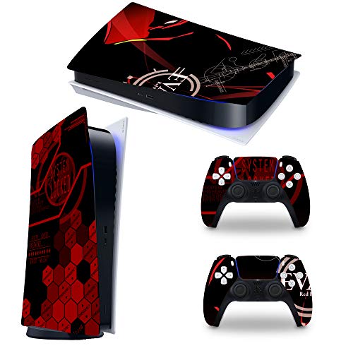 Evangelion New PS5 Digital Edition Console and Controller Skin Set - Playstation 5 Digital Edition Vinyl