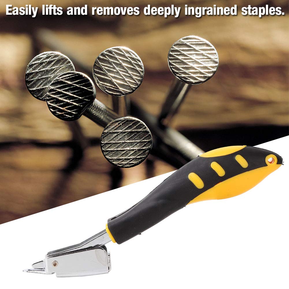 Eavy Duty Upholstery Staple Remover Easy to Use Stainless Steel Comfortable Nail Puller for Woodworking Nail Removal