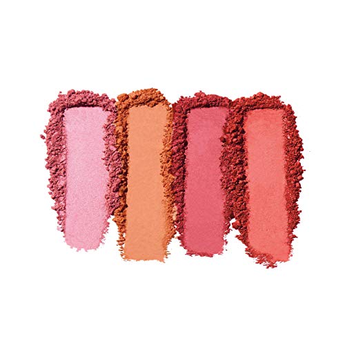e.l.f. Powder Blush Palette, 4 Tonal Shades, Light, 0.56 oz.