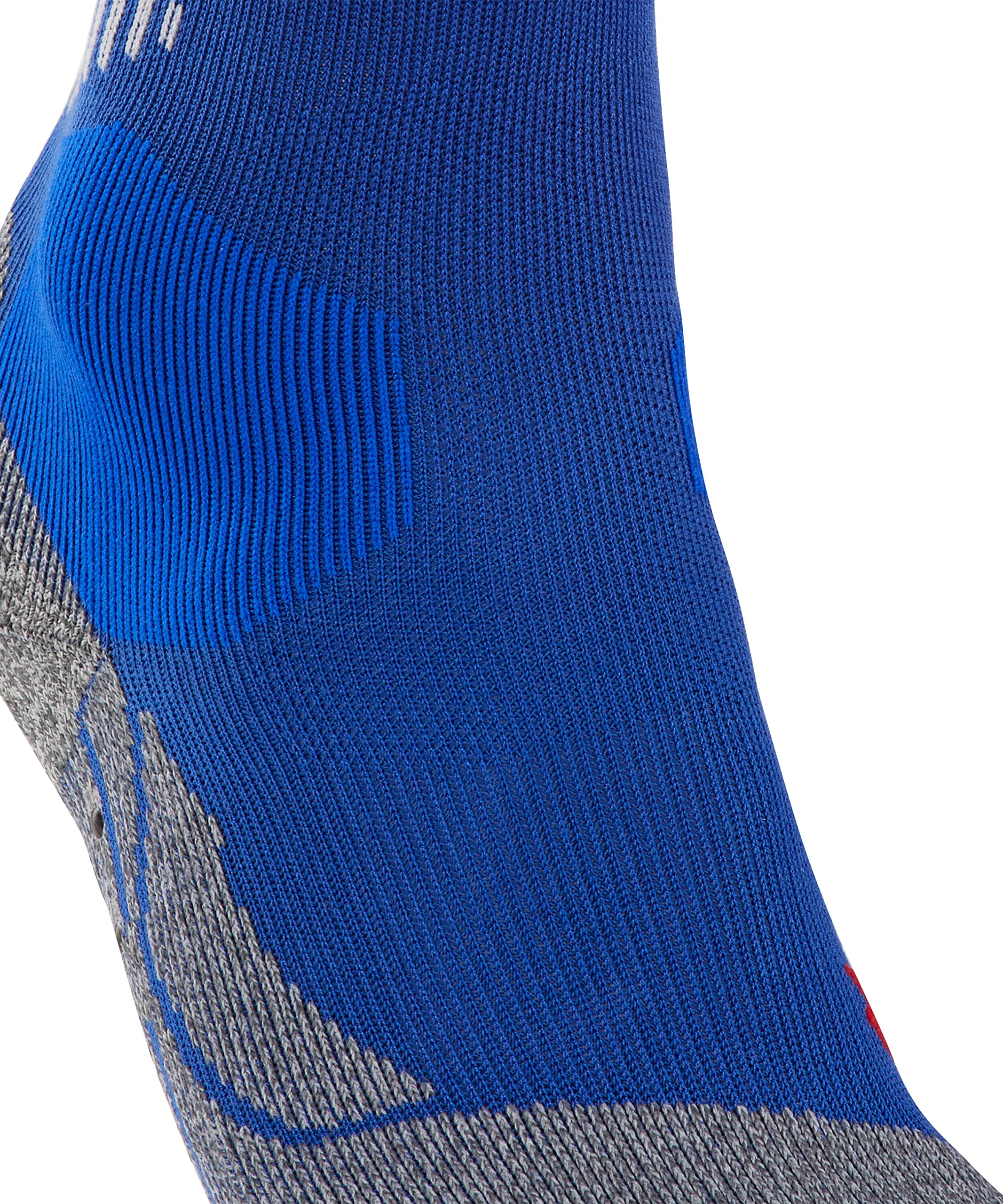 FALKE Unisex 4 GRIP Athletic Socks, Mid Calf, Sole Grips, Light Weight Sport Sock, Breathable Quick Dry, Lyocell, Blue (Blue 6449), 9-10, 1 Pair