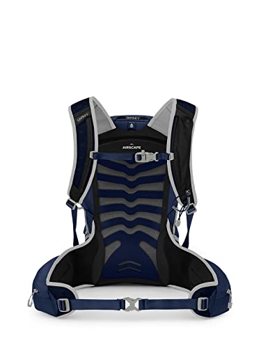 Osprey Talon 22L Men's Hiking Backpack with Hipbelt, Ceramic Blue, L/XL, Extended Fit