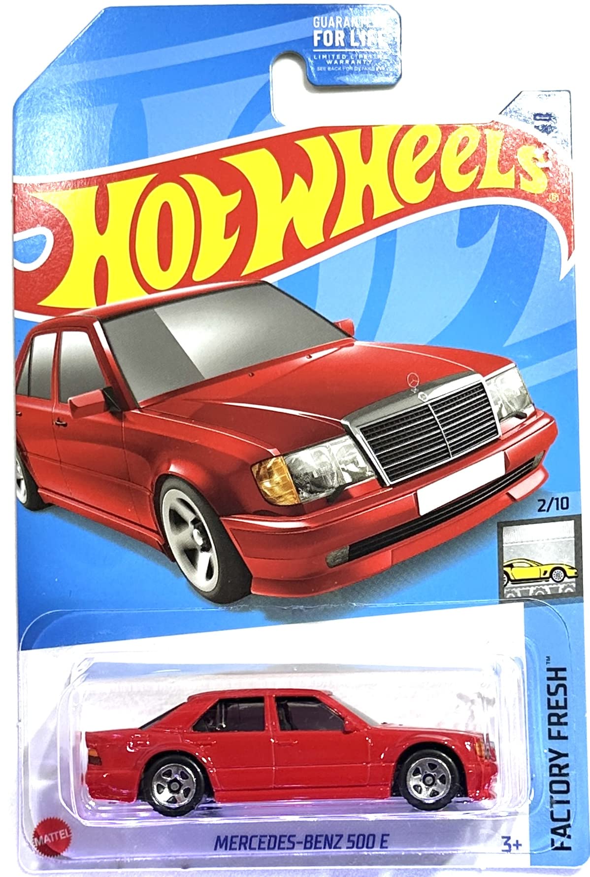Hot Wheels - 5 Pack - Mercedes-Benz - A-Class & 500 E - Mint/NrMint Ships Bubble Wrapped in a Sized Box