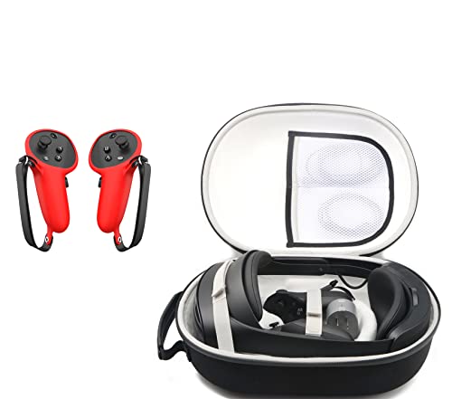 Hounyoln Touch Controller Grip Cover & Carry Case for Meta Quest Pro,Travel and Storage