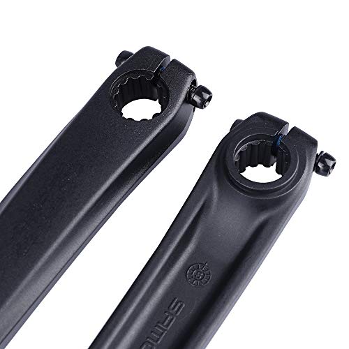 Ebike Crank Arm 170mm Crank Fit Pinch Bolt Crankarm (Pair, Offset 9mm)