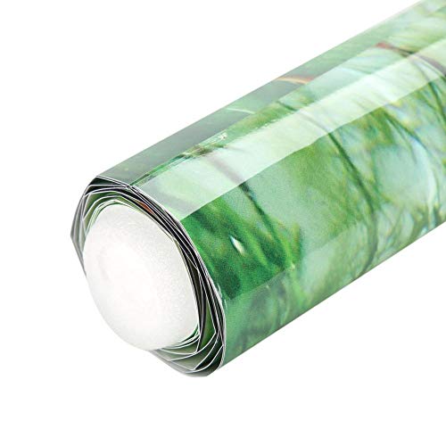 PVC Aquarium Background Poster,Water Grass Style PVC Adhesive Static Aquarium Wallpaper Background(61 * 41cm)