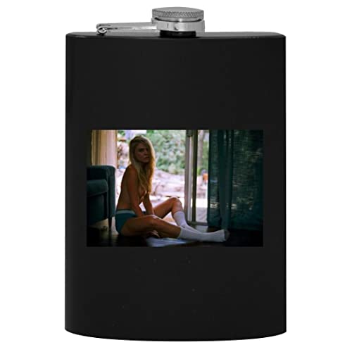 FC Carino B35Y22D63W0734630M07T32C02S27-8oz Black Hip Alcohol Drinking Flask PDI #PIDP734630