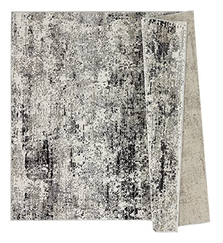 United Weavers of America Eternity Barcelona Charcoal Area Rug 5'3" x 7'2"